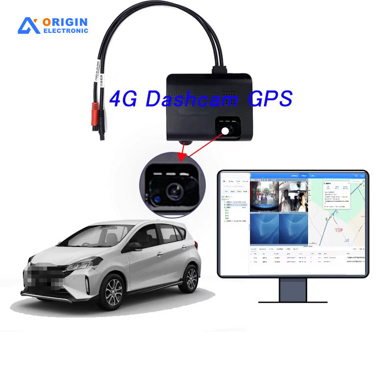 Vehicle Tracking Fleet Tracking GPS Systems Dual Lens Car Dash Cam With ...